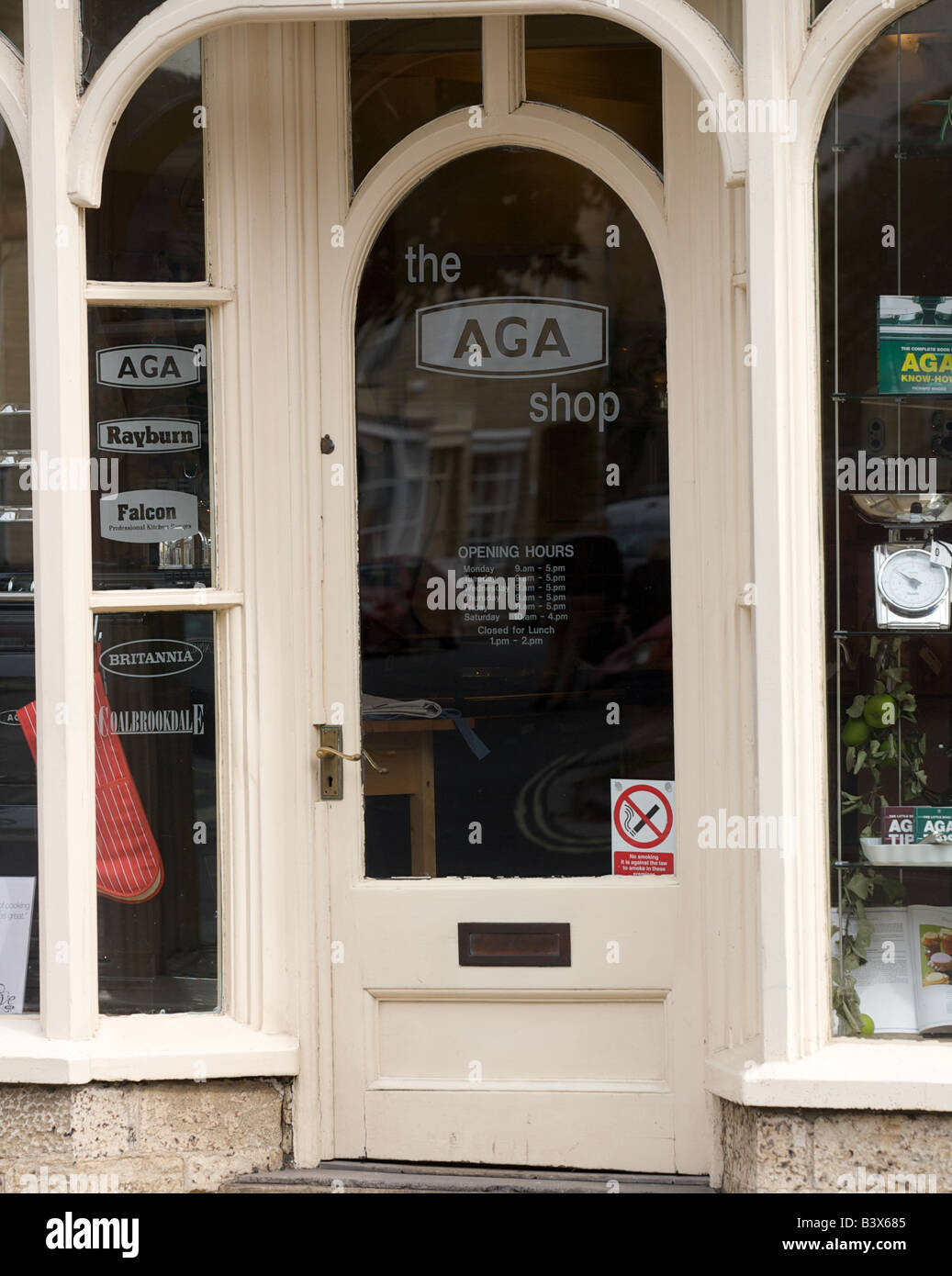 Aga shop front Stock Photo - Alamy