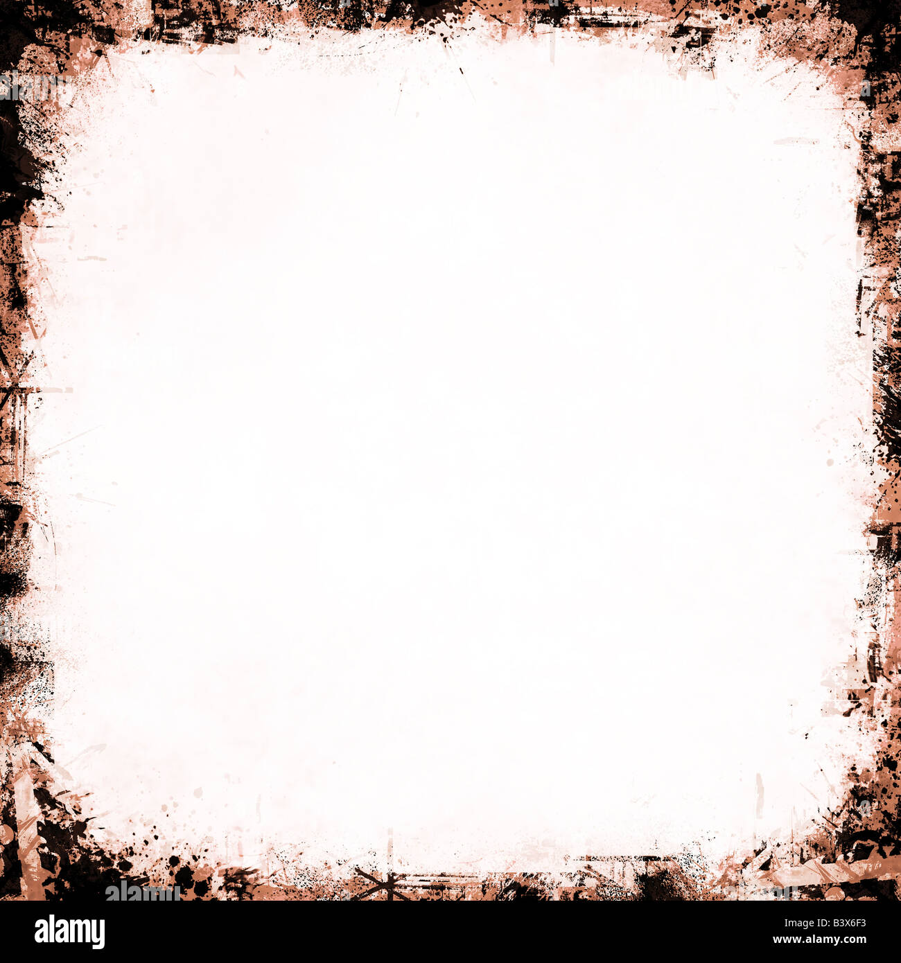 Grunge style border Stock Photo - Alamy