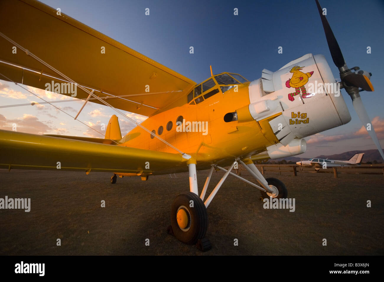 Antonov An-2 biplane Stock Photo - Alamy