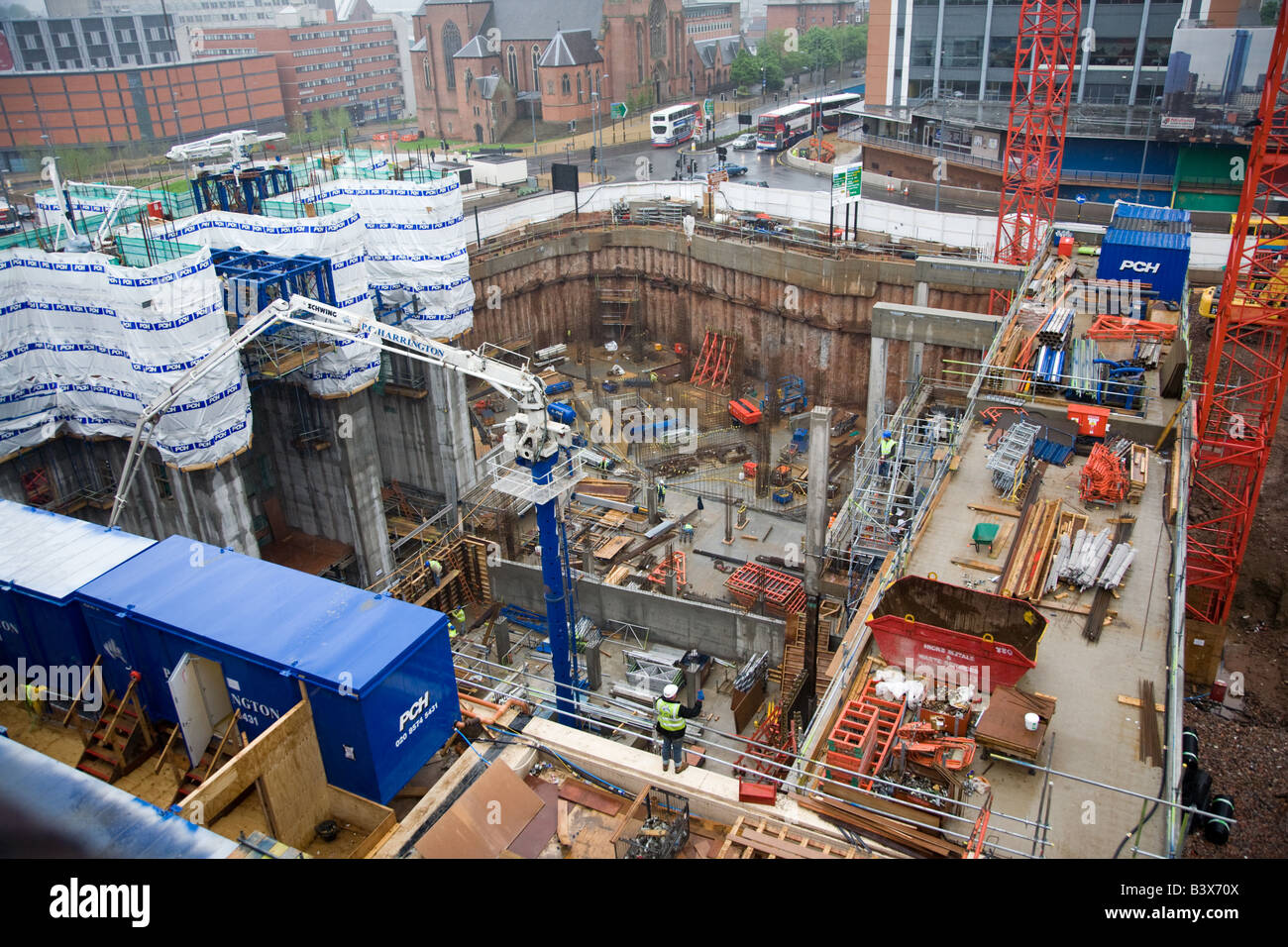Construction of Snow Hill Offices in Birmingham - Currently rephased ...