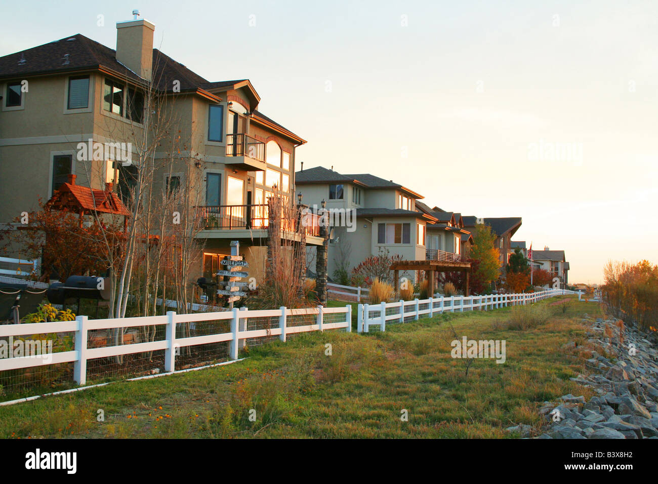 Nice Neighborhood Homes Poster Beautiful Neighborhood Street