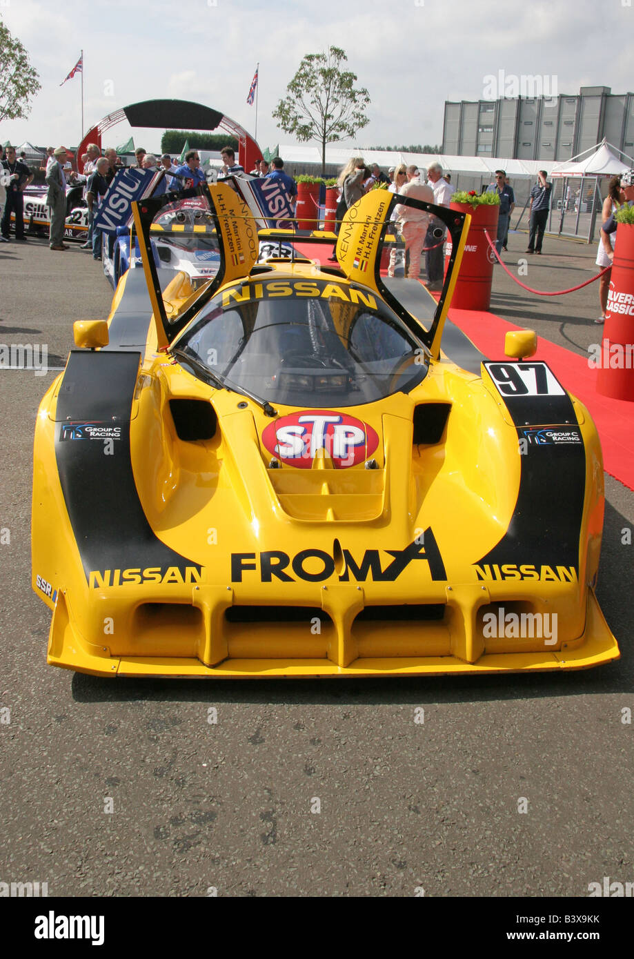 Andy Purdie from Tumbridge Wells in No.97 a 1993 Yellow From A, Nissan ...