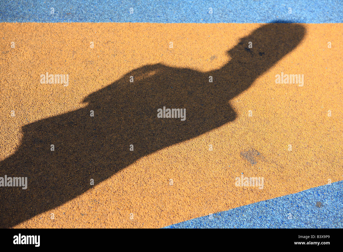 Unusual shadow, resembling a Henry Moore sculpture Stock Photo - Alamy