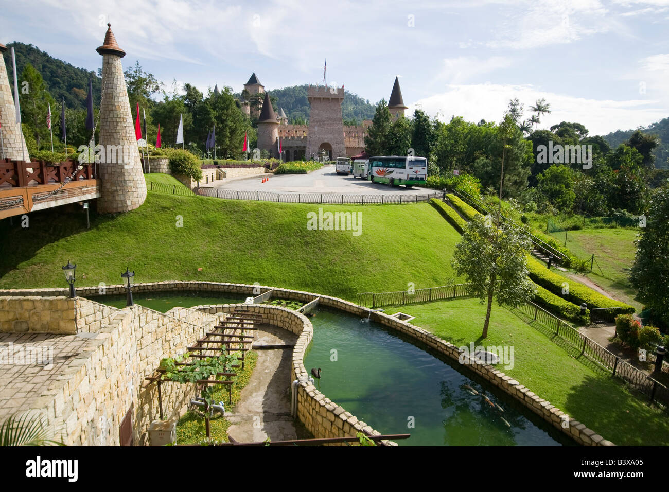 The French-Alsation themed Colmar Tropicale village in the Berjaya ...