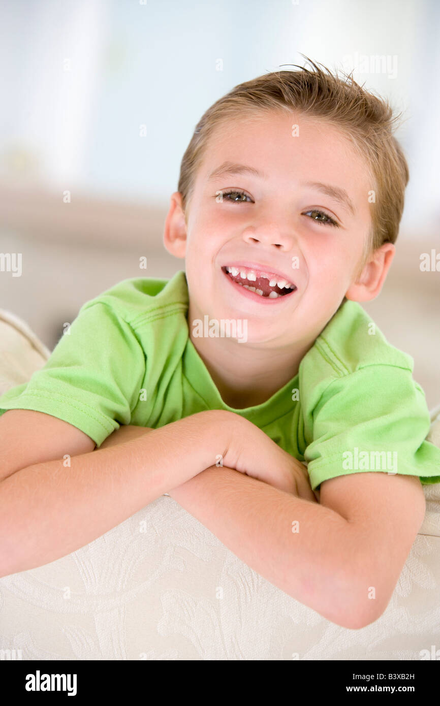 Portrait Of Young Boy Stock Photo - Alamy