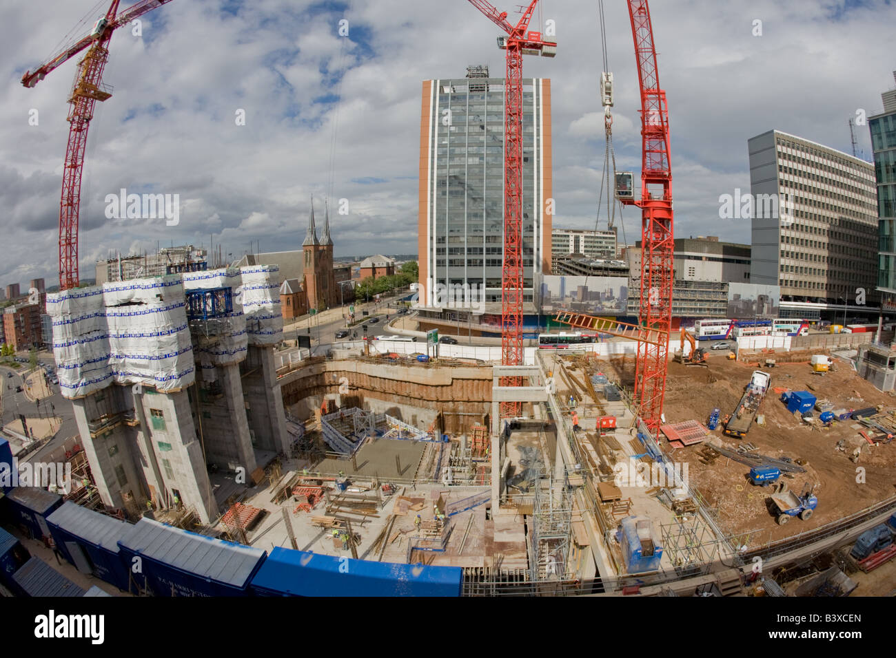 Construction of Snow Hill Offices in Birmingham - Currently rephased ...