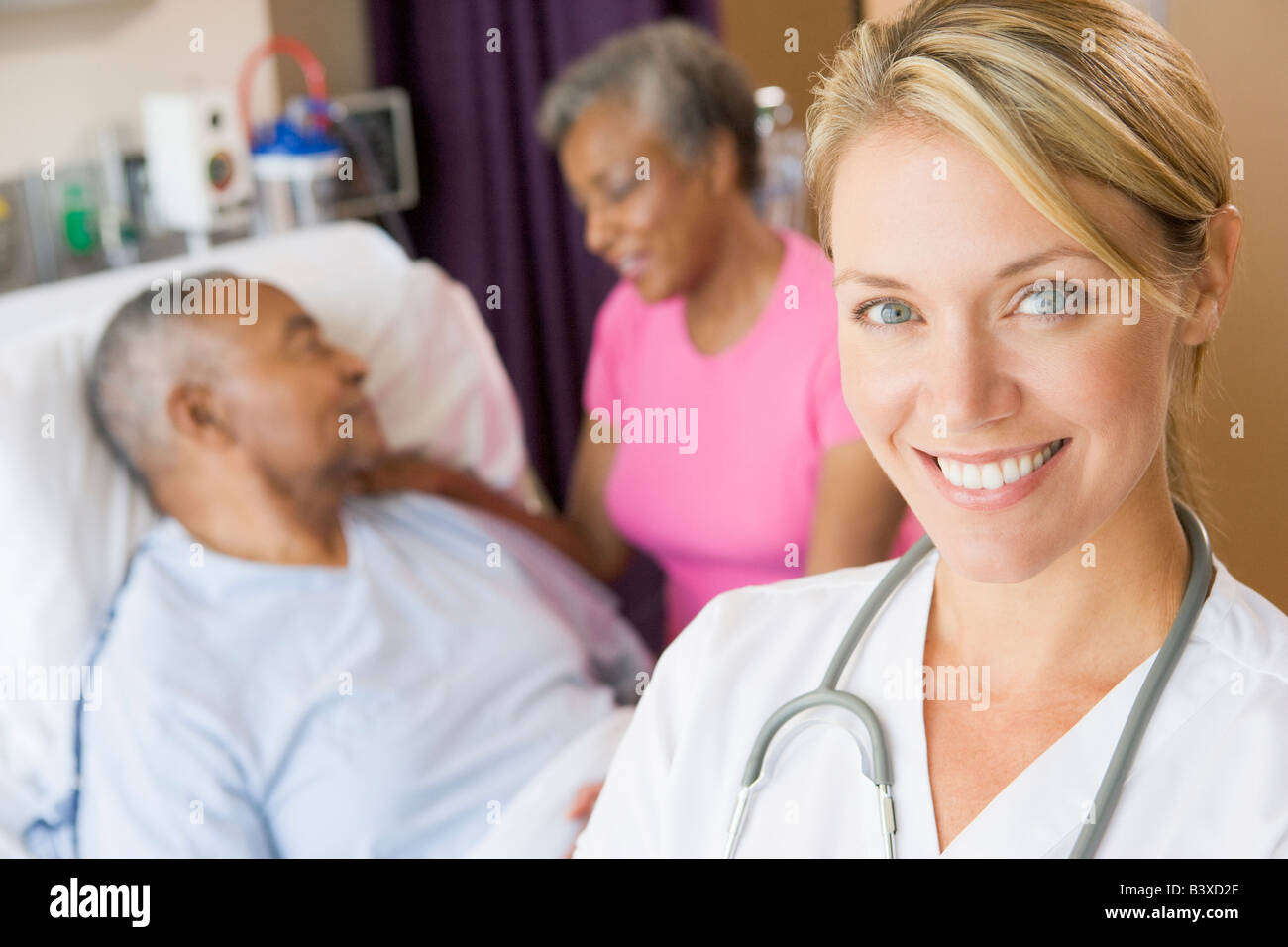 Supporting patients hi-res stock photography and images - Alamy
