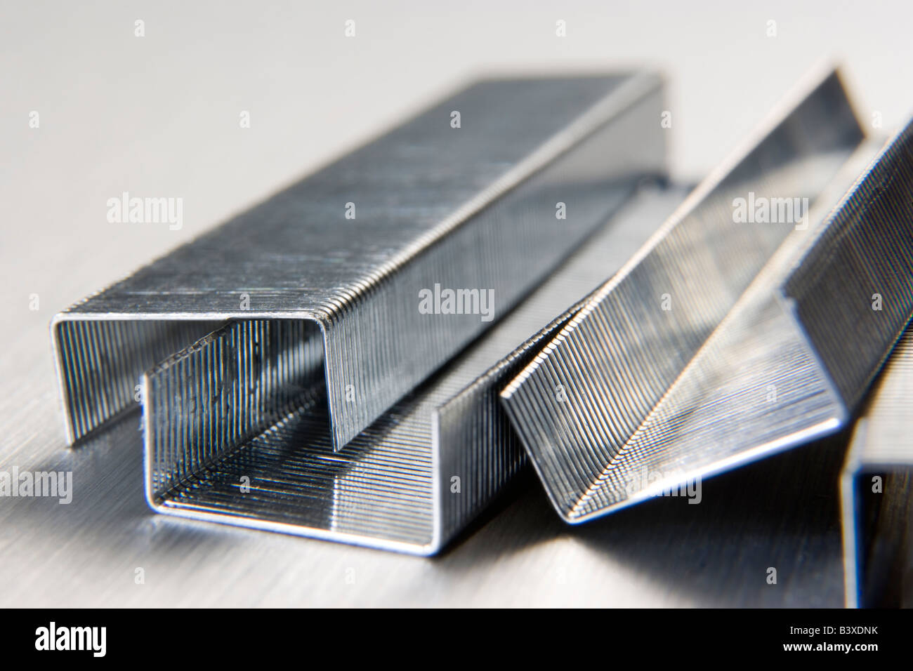 Close-Up Of Staples Stock Photo - Alamy