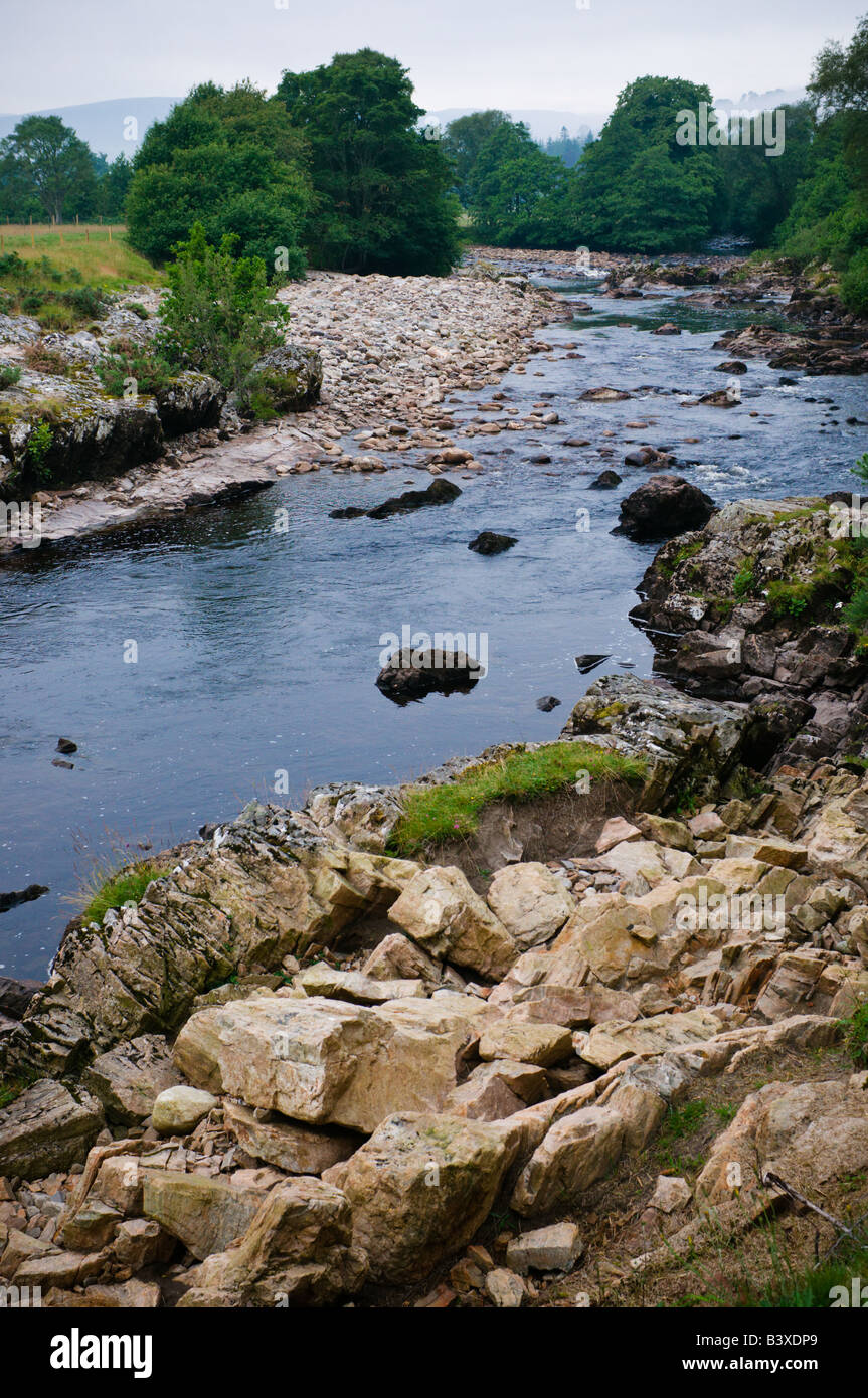 The River Carron, Strathcarron, Sutherland, Scottish Highlands Stock ...