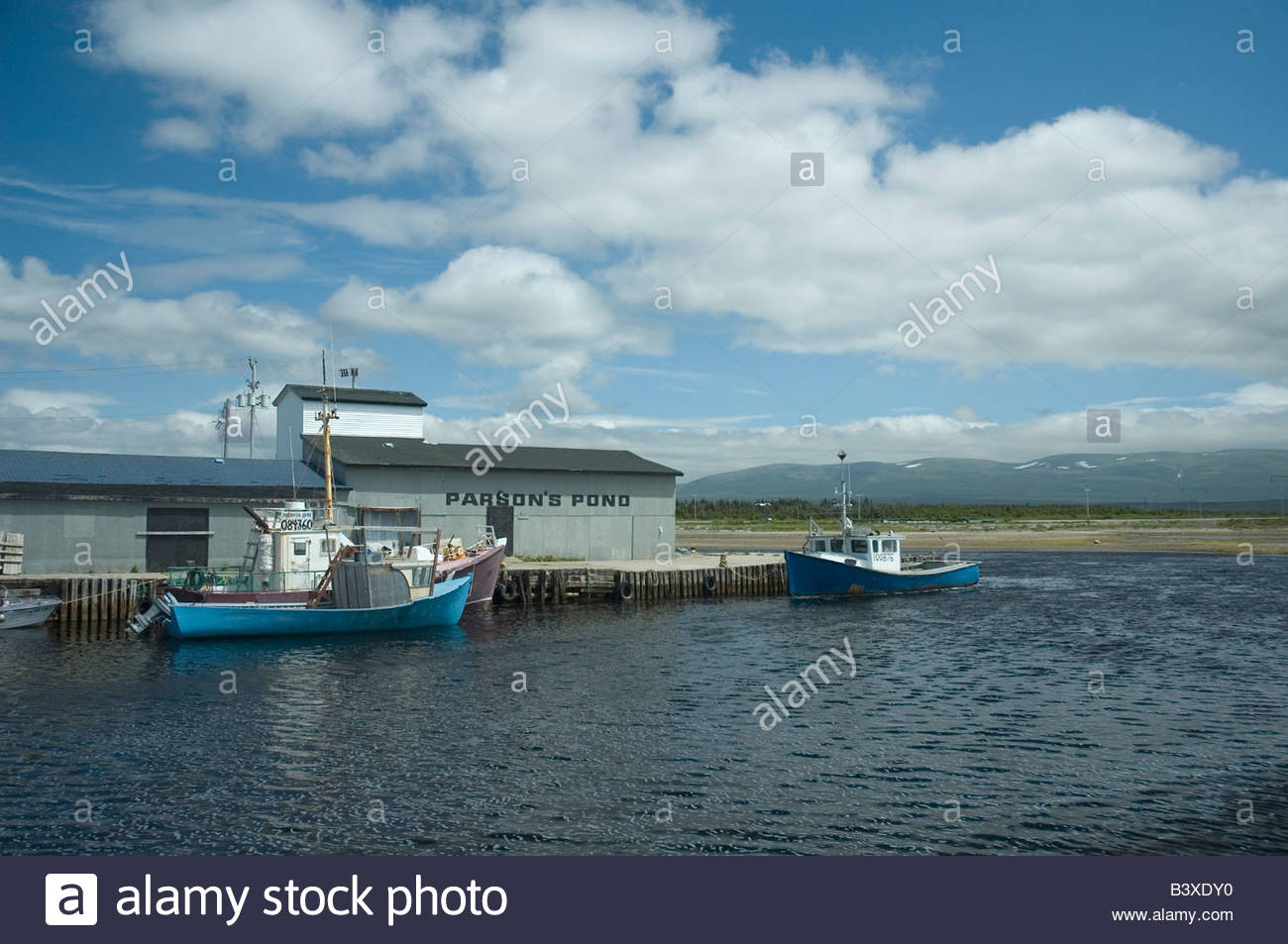 Newfoundland Fishing Dock Stock Photos & Newfoundland Fishing Dock ...