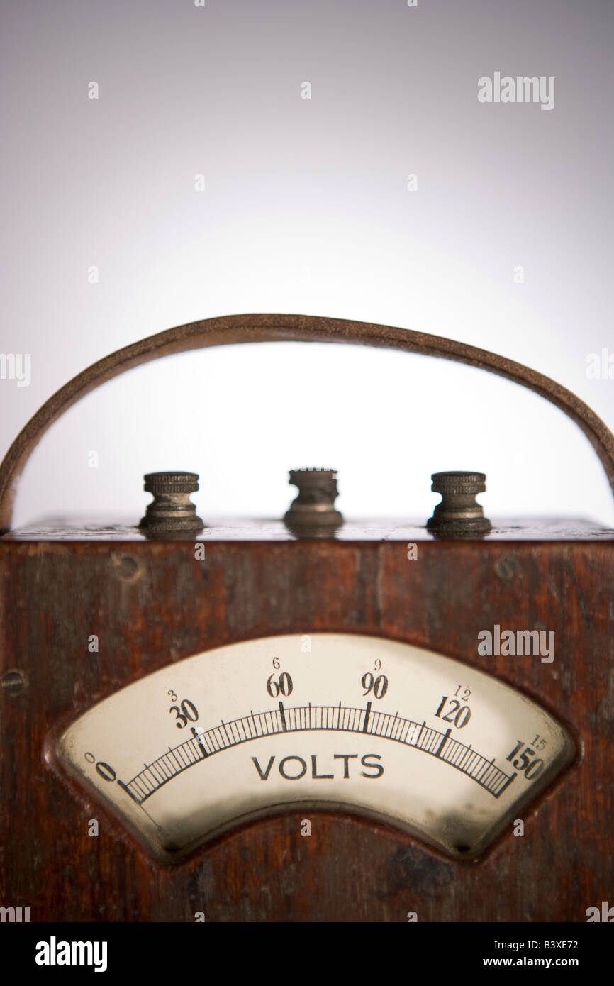 Old Voltmeter High Resolution Stock Photography and Images - Alamy