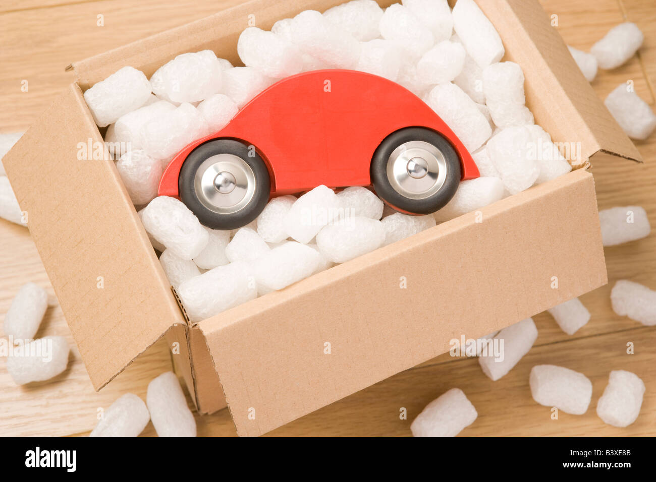 Car In A Box Stock Photo - Alamy