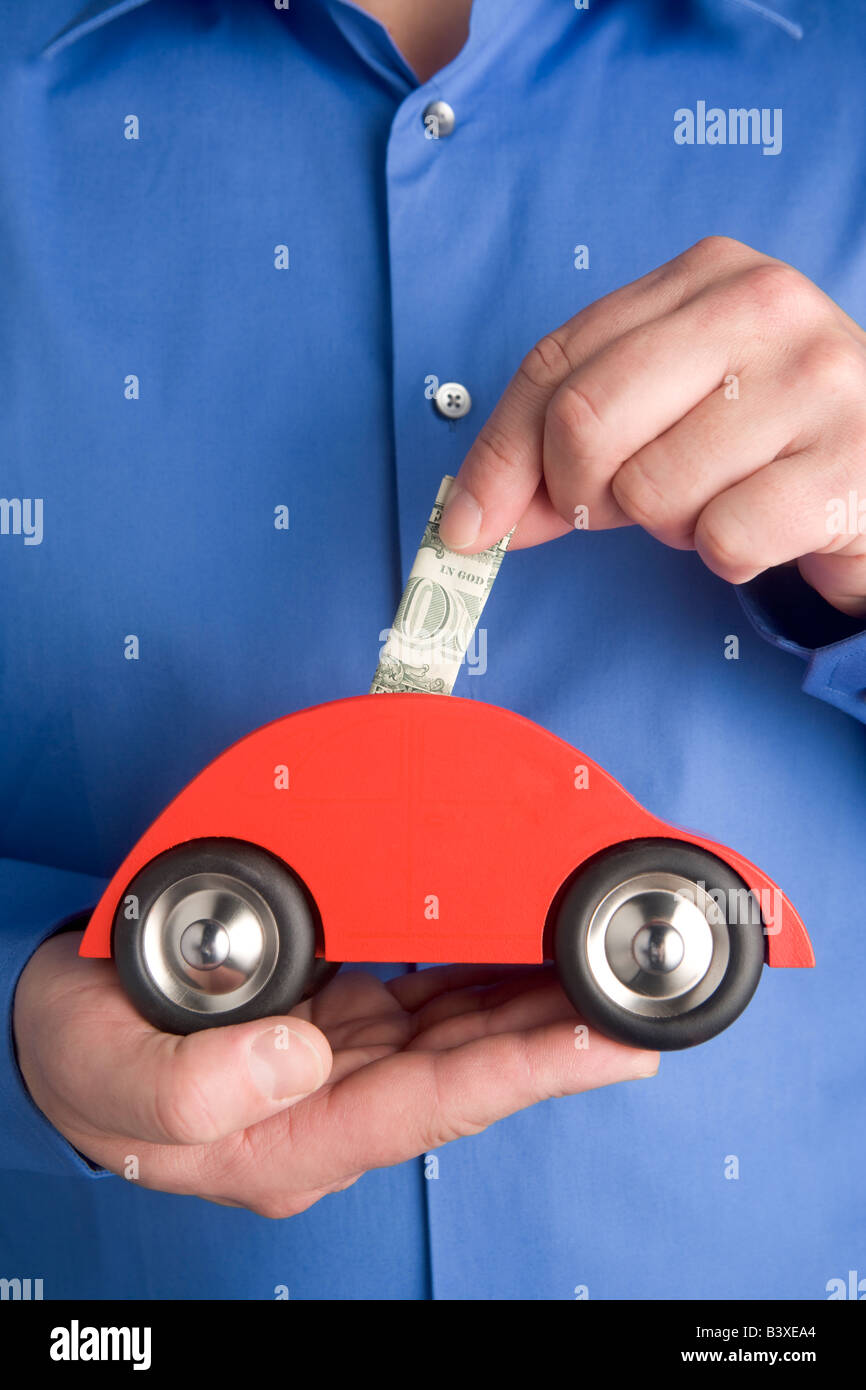 Saving For A Car Stock Photo - Alamy
