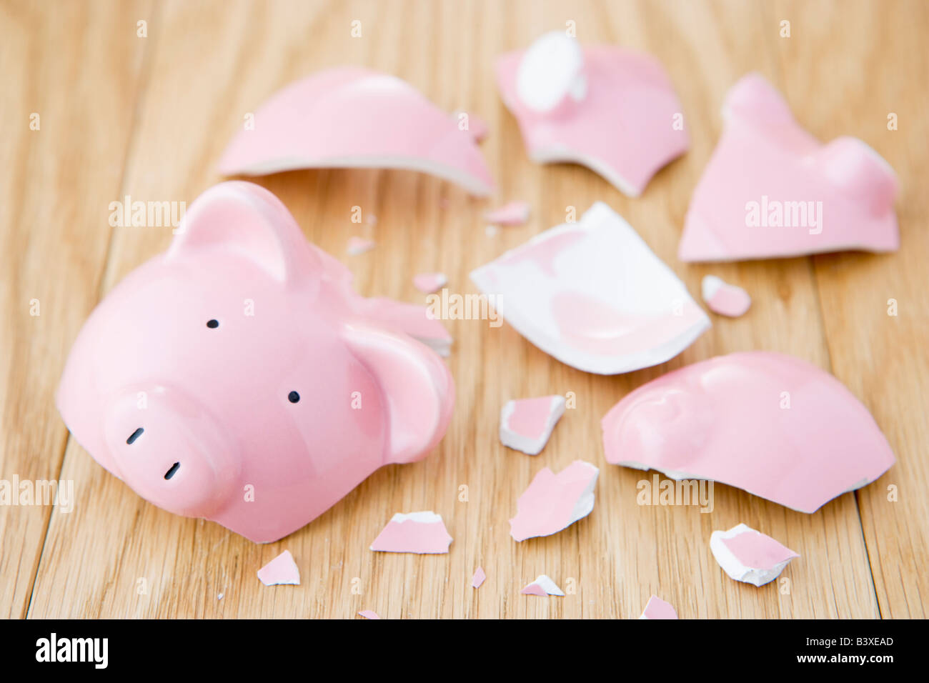 Breaking The Bank Stock Photo - Alamy