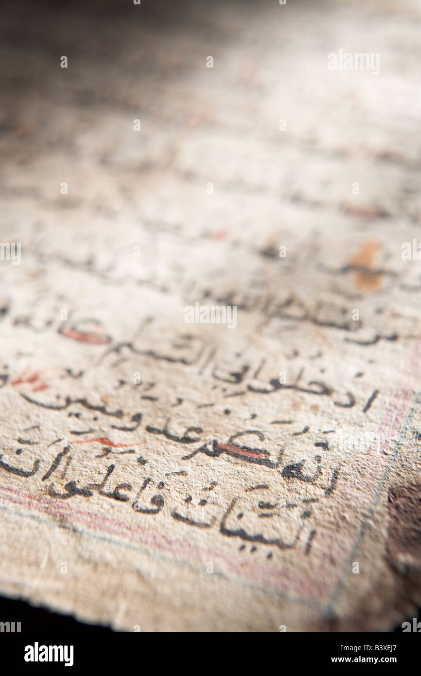 Close-Up Of Arabic Script Stock Photo - Alamy