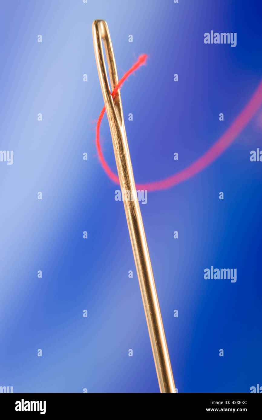 Gold needle hi-res stock photography and images - Alamy