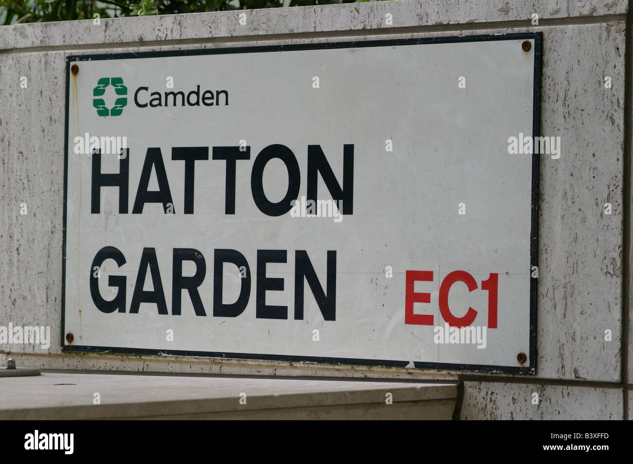 Garden street sign hi-res stock photography and images - Alamy