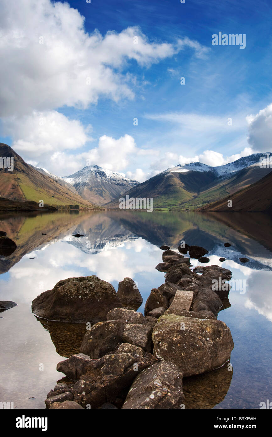 Mountains and lake, Lake District, Cumbria, England Stock Photo - Alamy