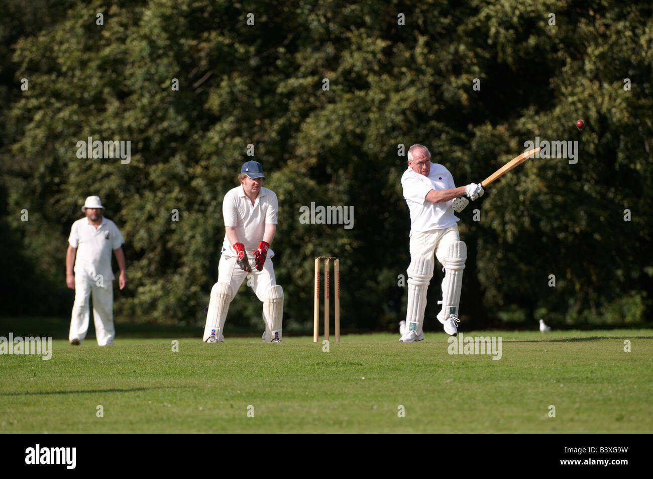 Easton Cowboys & Cowgirls Club playing cricket on Vassalls Park Bristol ...