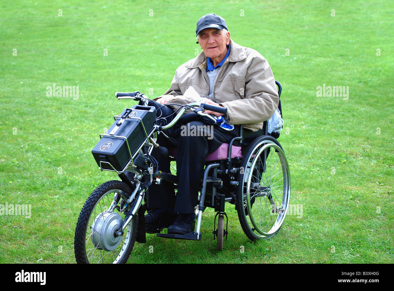 Disabled motorbike hi-res stock photography and images - Alamy