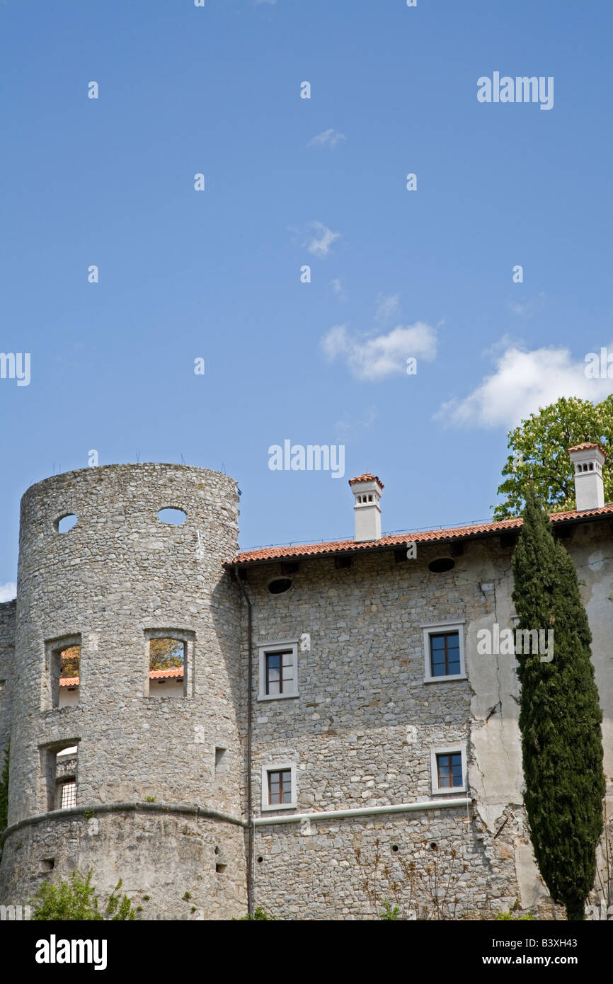Stanjel castle Karst region Slovenia Stock Photo - Alamy