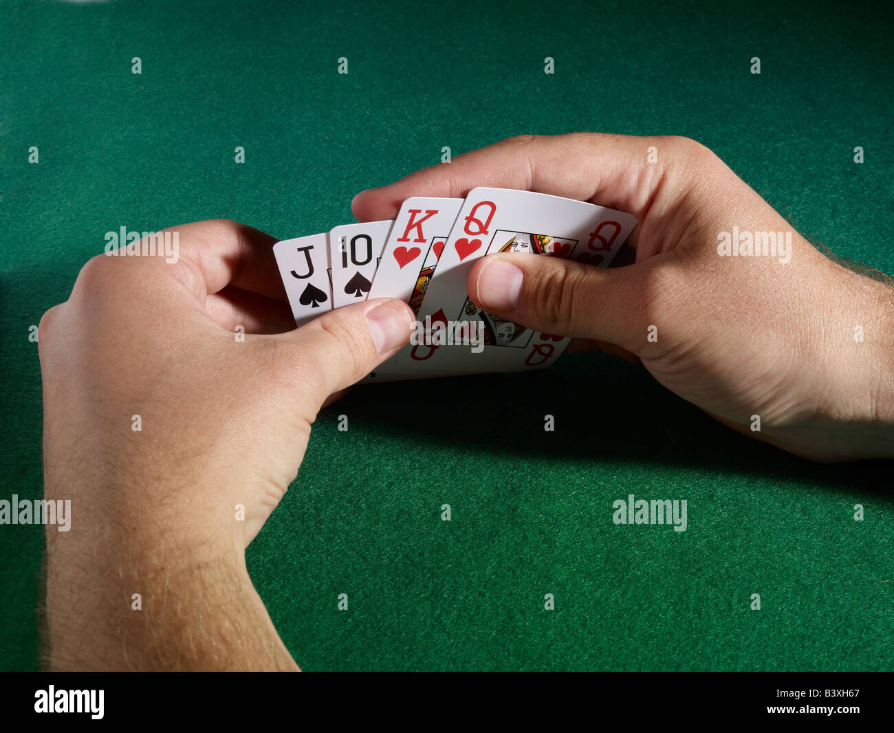 hands and cards Stock Photo - Alamy