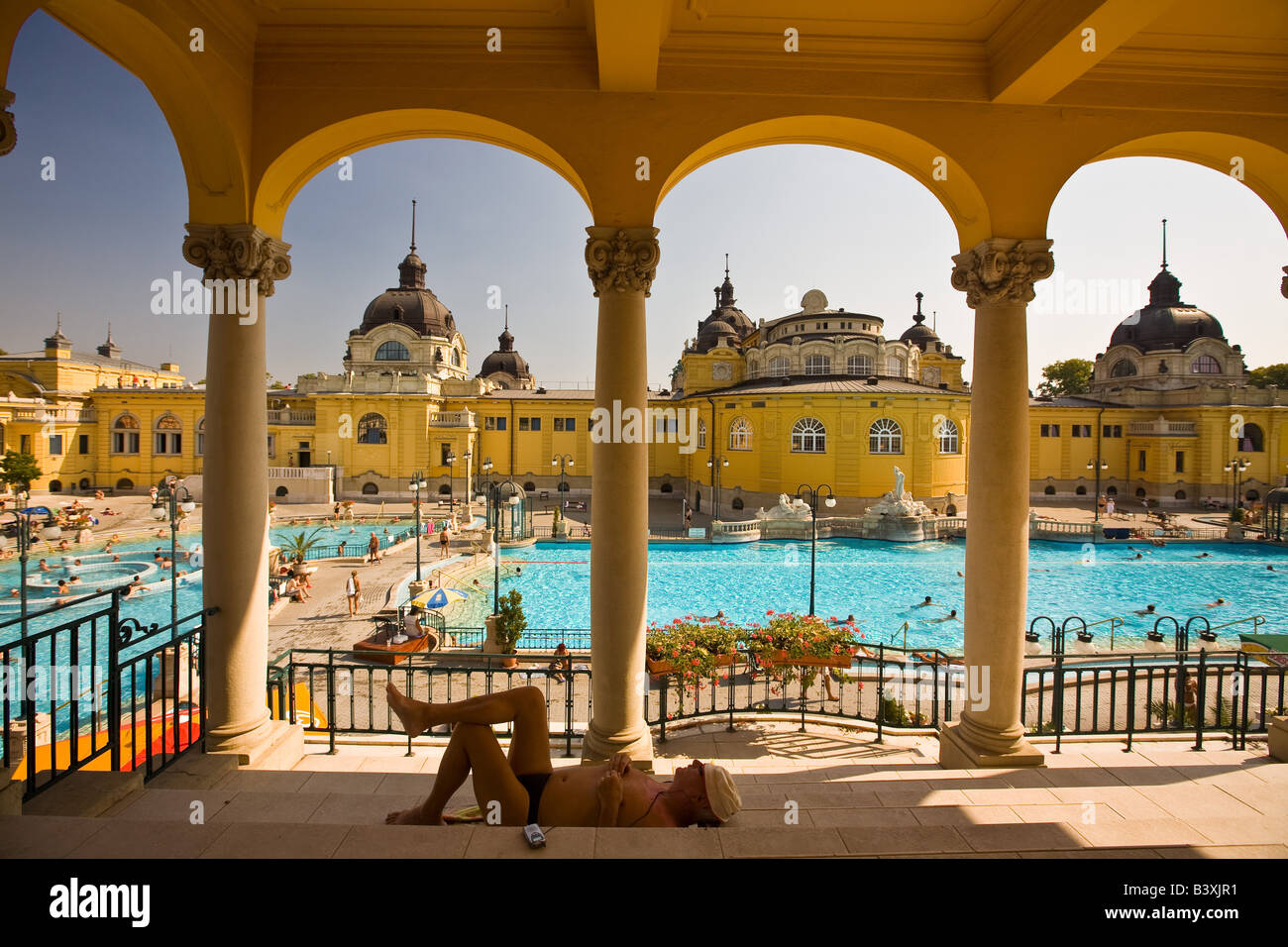 Szechenyi spa hi-res stock photography and images - Alamy