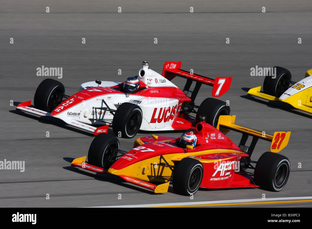 Indy Lights Racing Chicagoland Speedway Stock Photo - Alamy