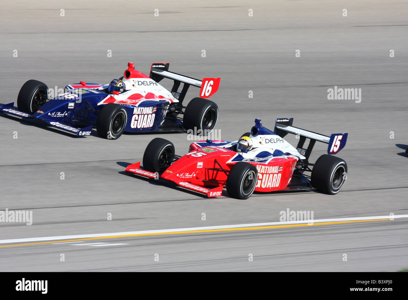 Indy Lights Racing Chicagoland Speedway Stock Photo - Alamy