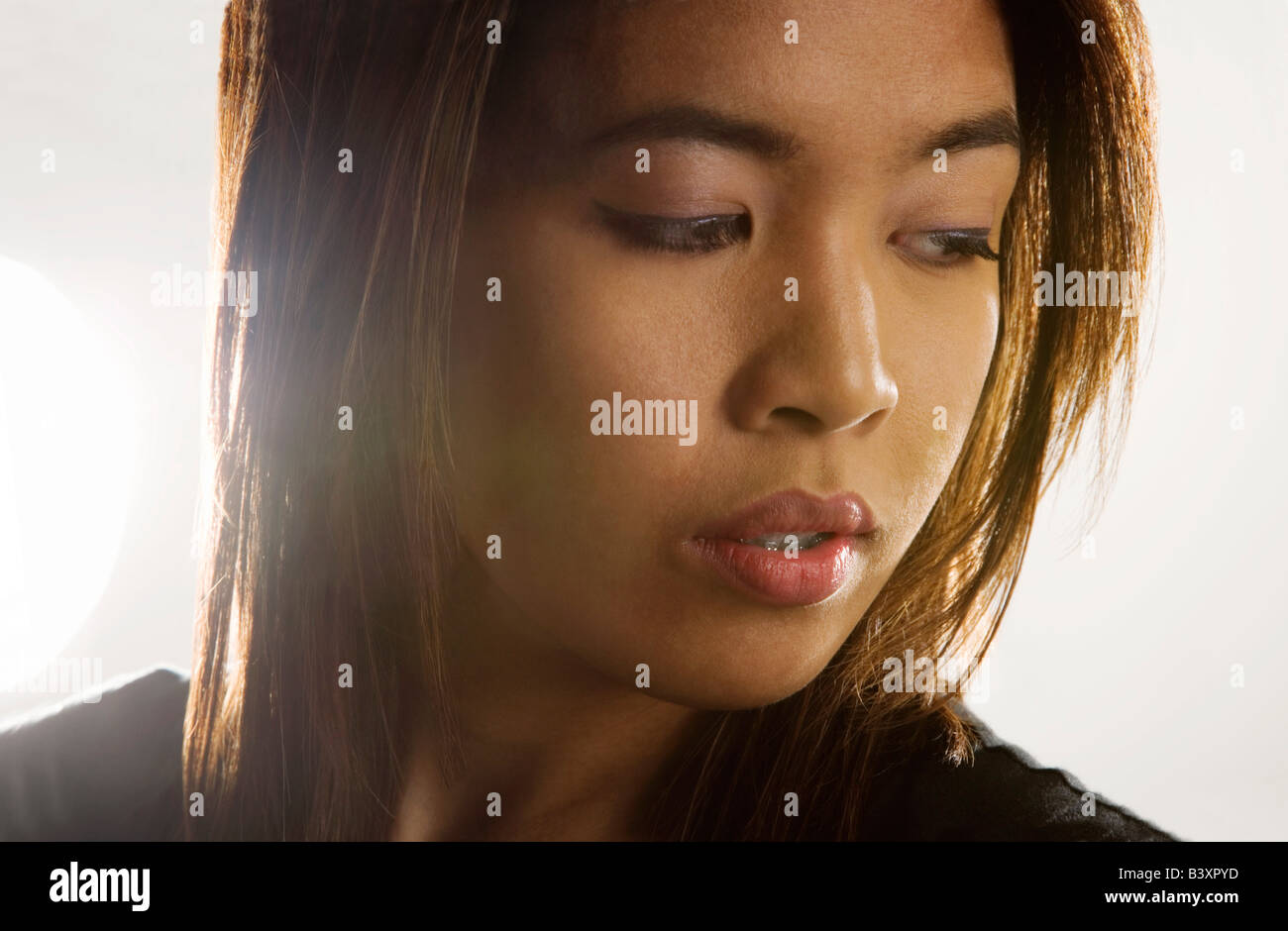 Portrait of woman Stock Photo - Alamy