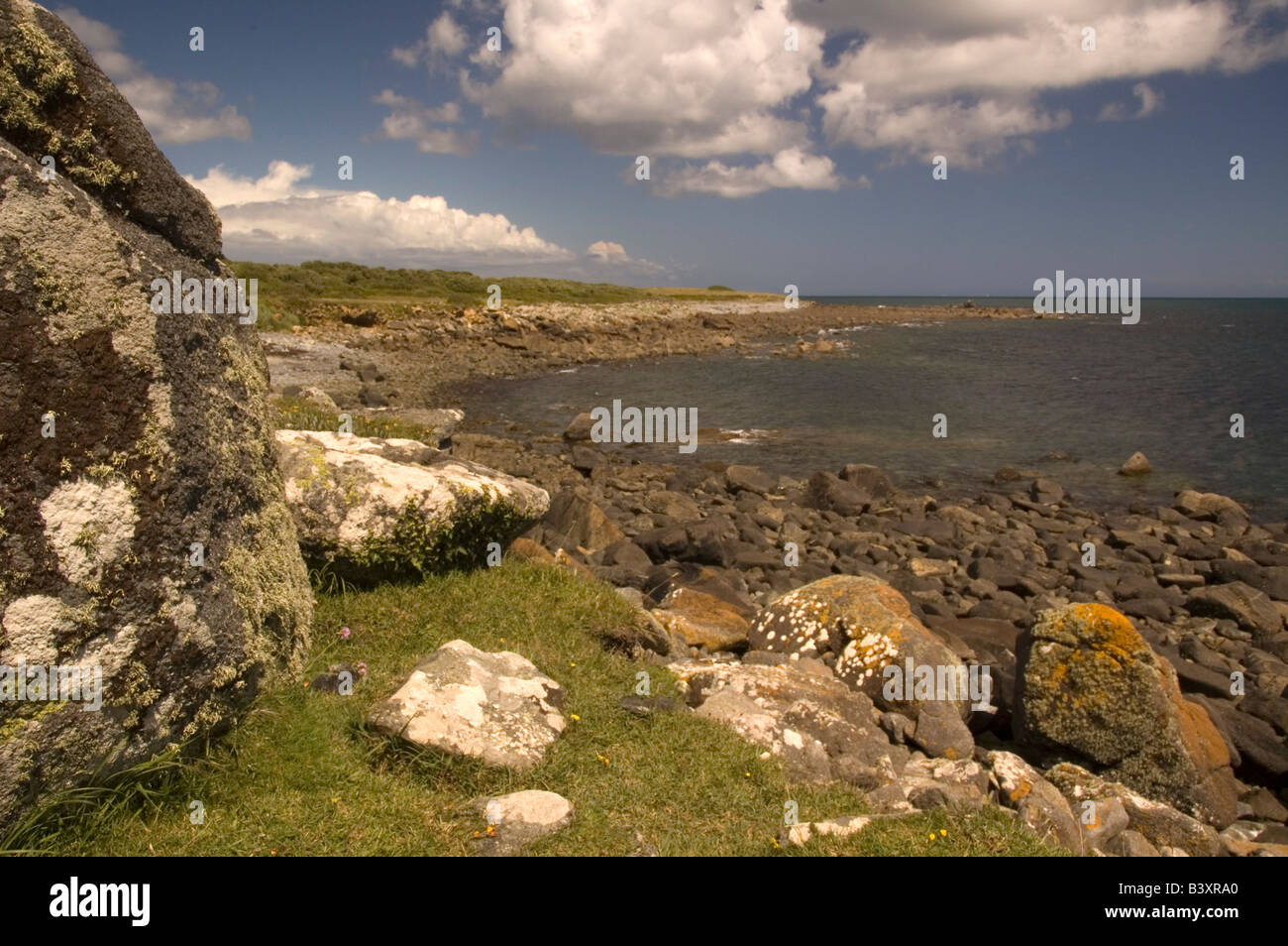 Lowland Point Coverack Lizard Peninsula Cornwall England UK Stock Photo ...