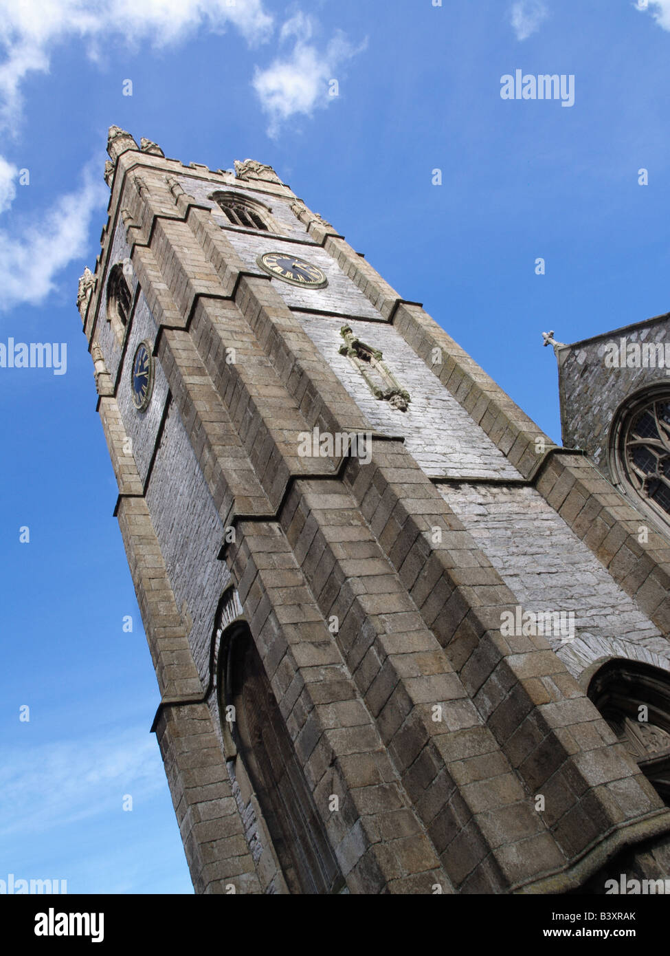 ST ANDREWS CHURCH TOWER PLYMOUTH DEVON UK Stock Photo - Alamy