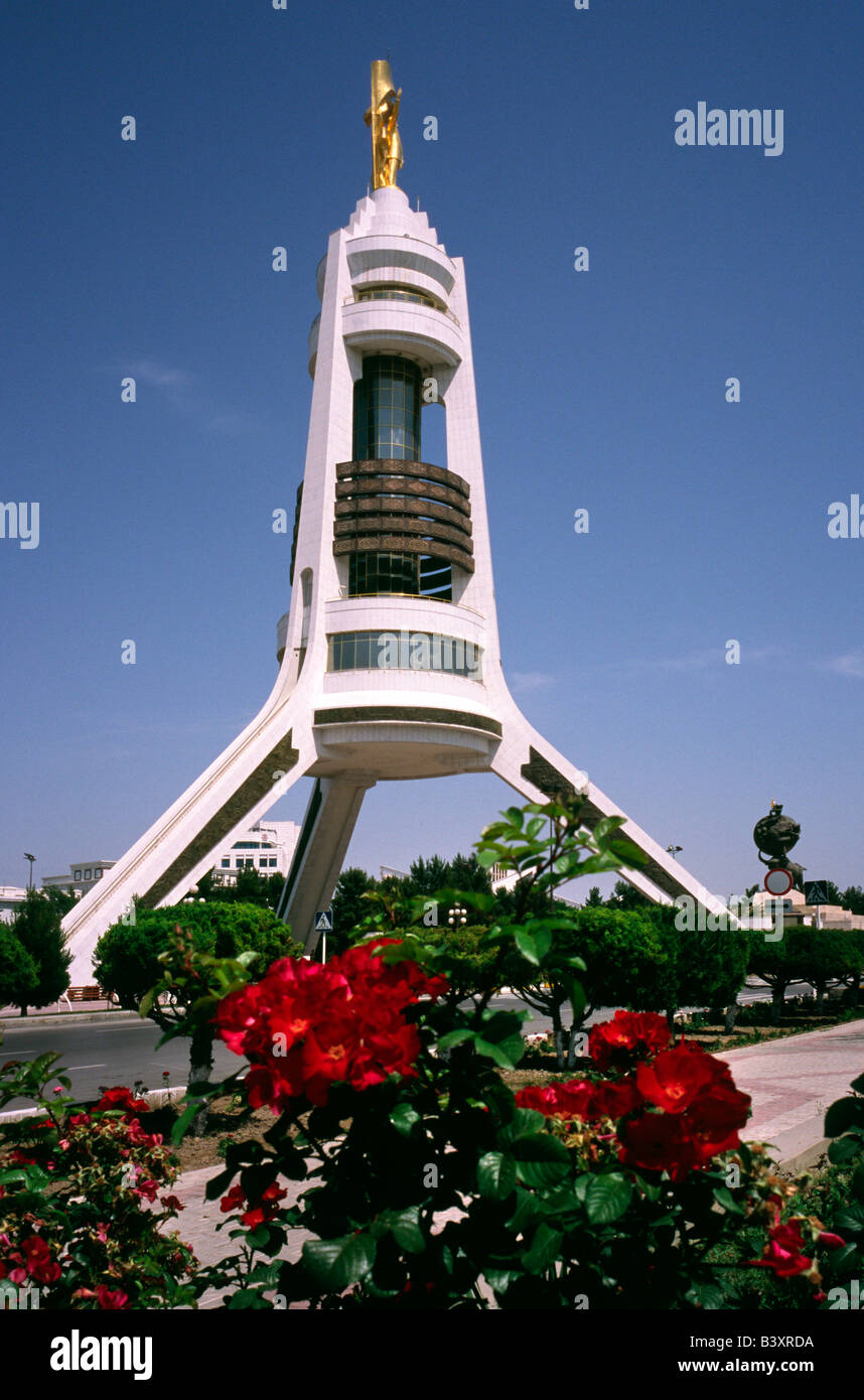 Turkmenbashi statue hi-res stock photography and images - Alamy