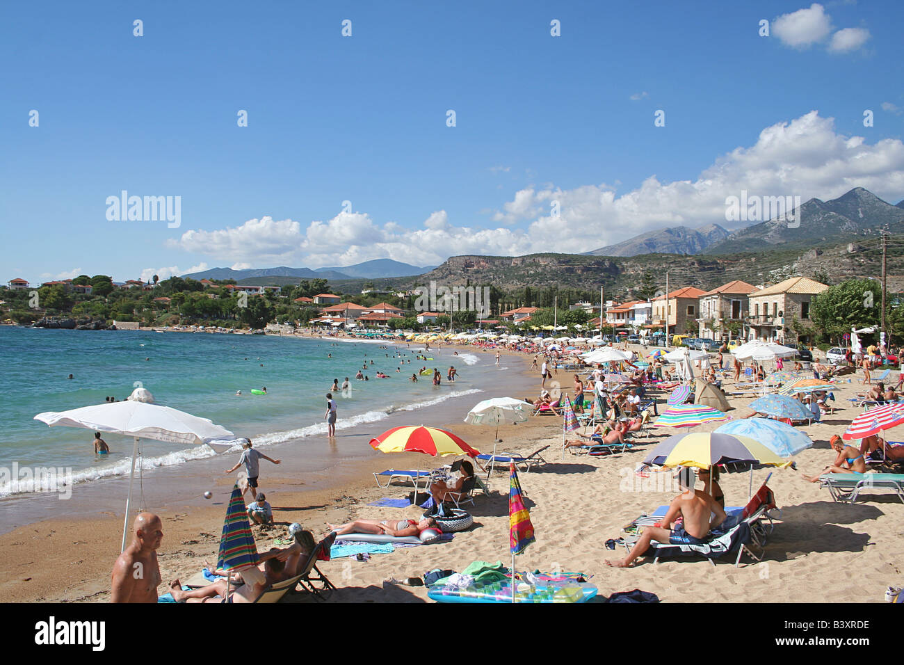 Stoupa greece beach mani hi-res stock photography and images - Alamy