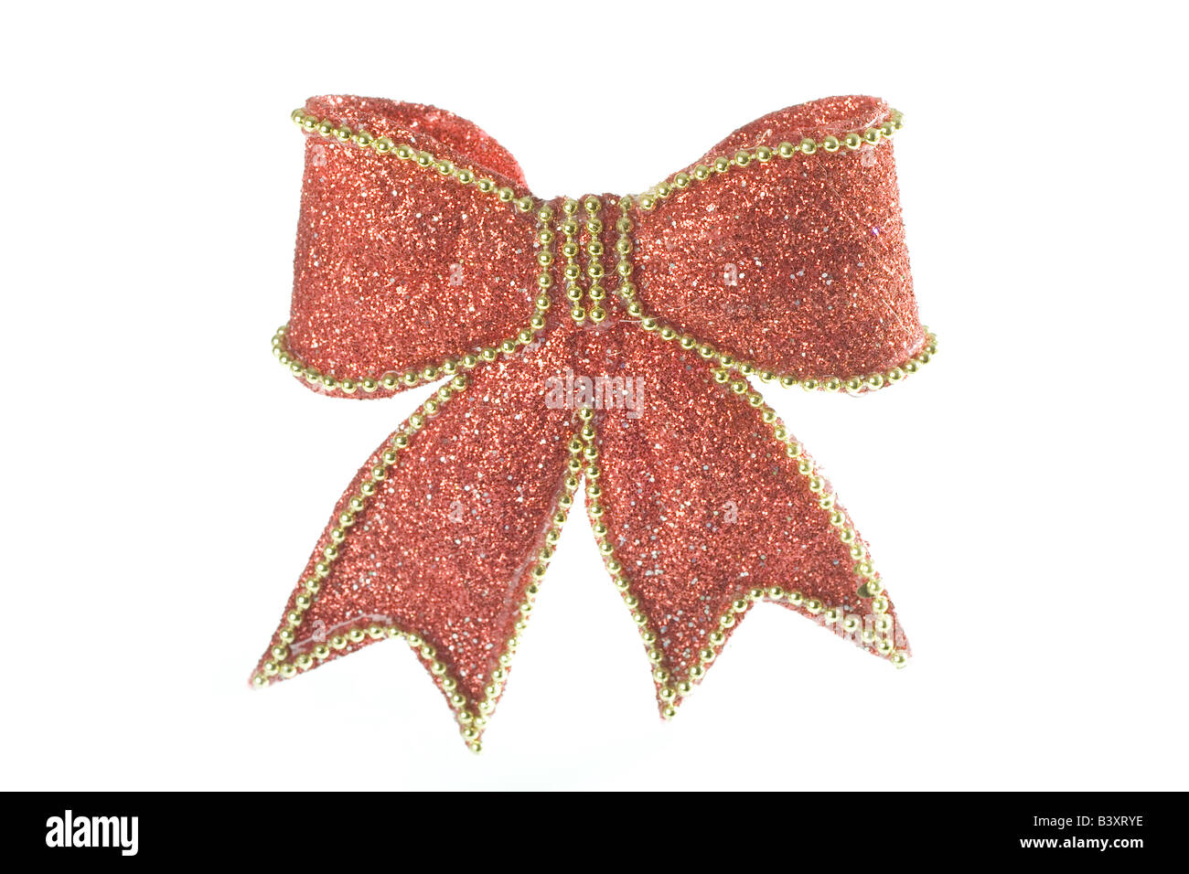 Christmas ornament red bow Cut Out Stock Images & Pictures - Alamy