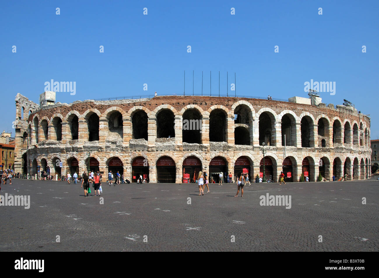 Roman Arena in Verona Stock Photo - Alamy