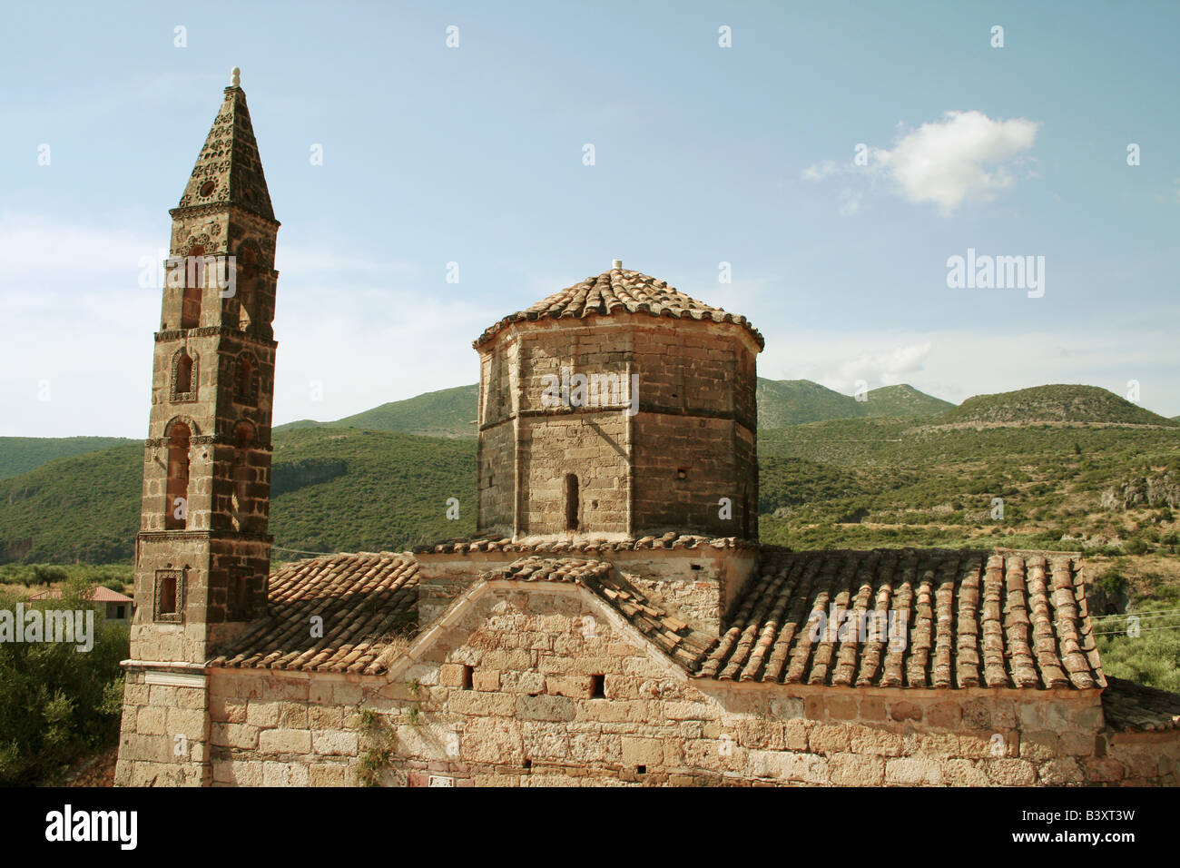 Greece : Old Kardamili Stock Photo - Alamy