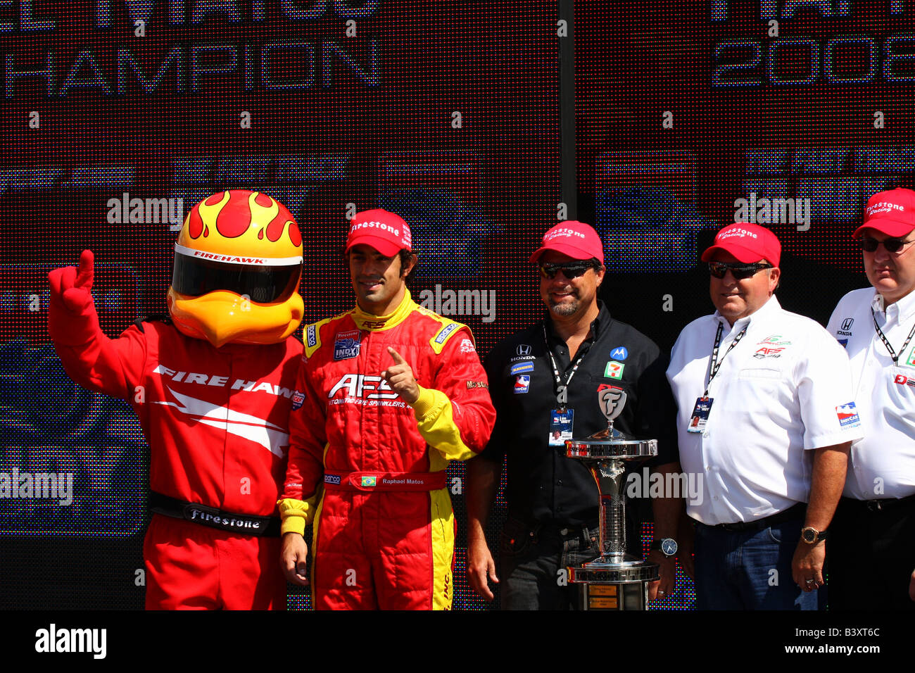 Indy Lights Racing Chicagoland Speedway Stock Photo - Alamy