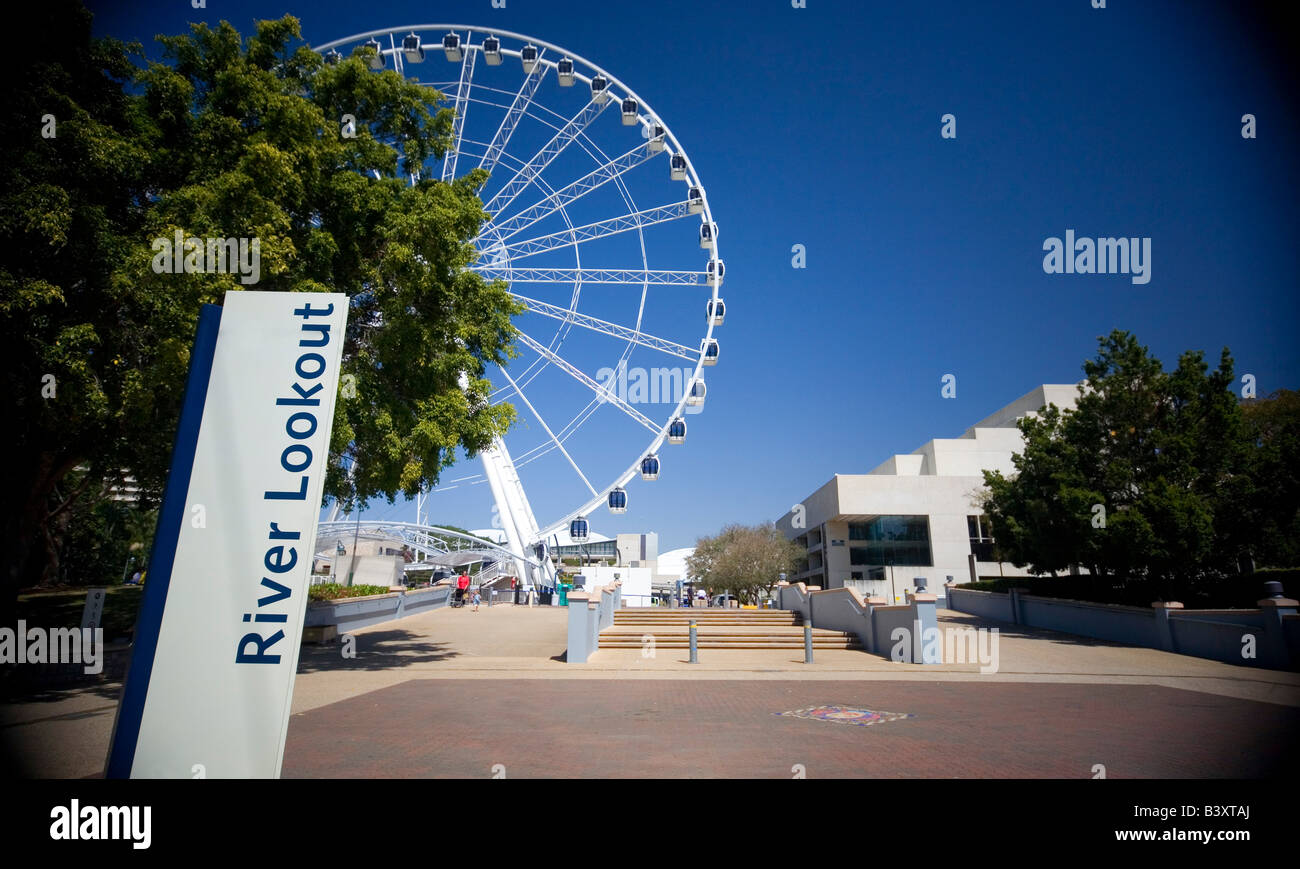 The Wheel of Brisbane, South Bank, Brisbane, Australia Stock Photo - Alamy