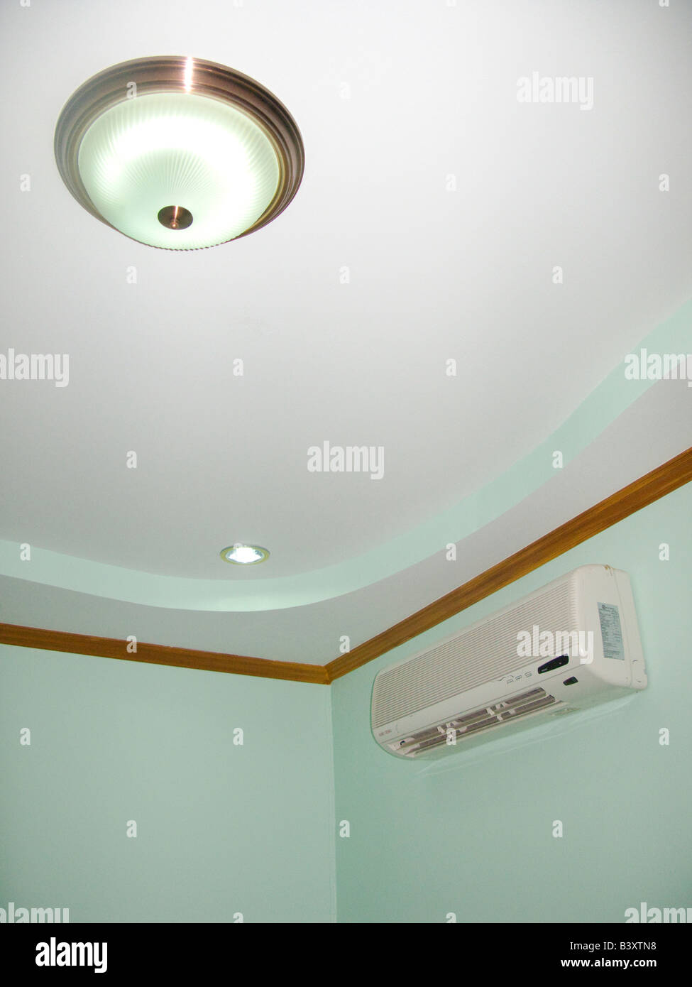 Guest house room ceiling detail Stock Photo - Alamy