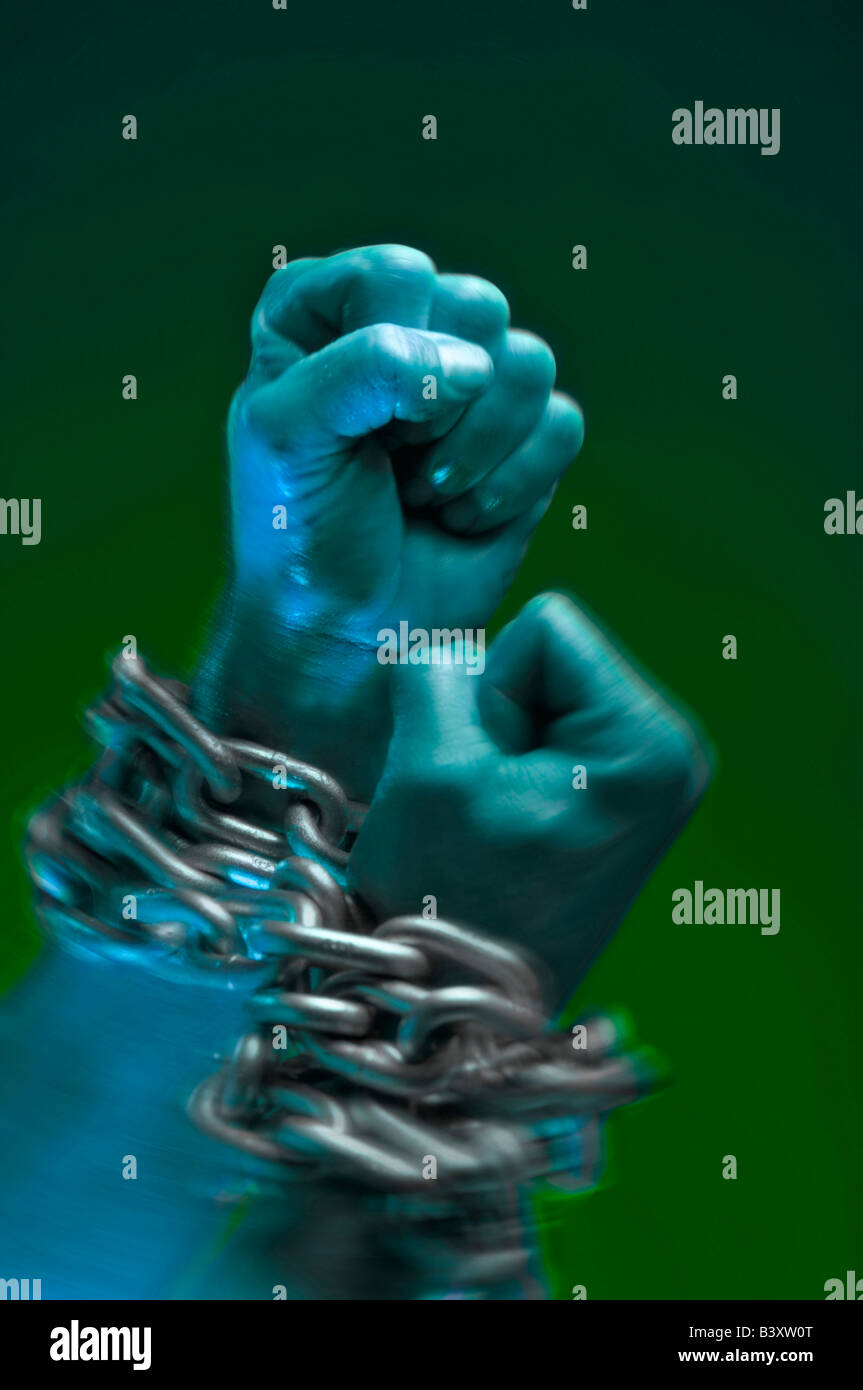 Chained Male High Resolution Stock Photography and Images - Alamy