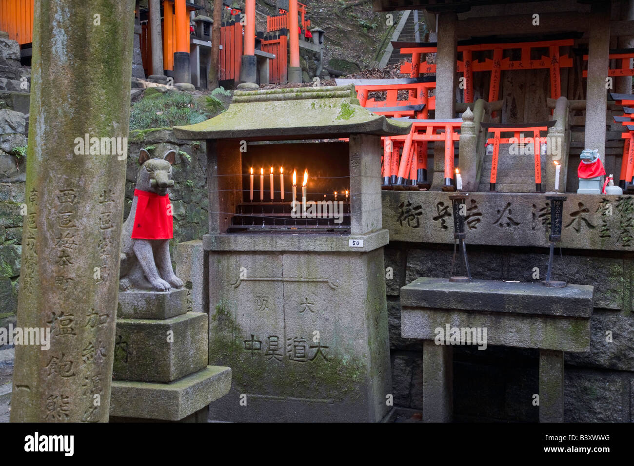 Shinto gates hi-res stock photography and images - Alamy