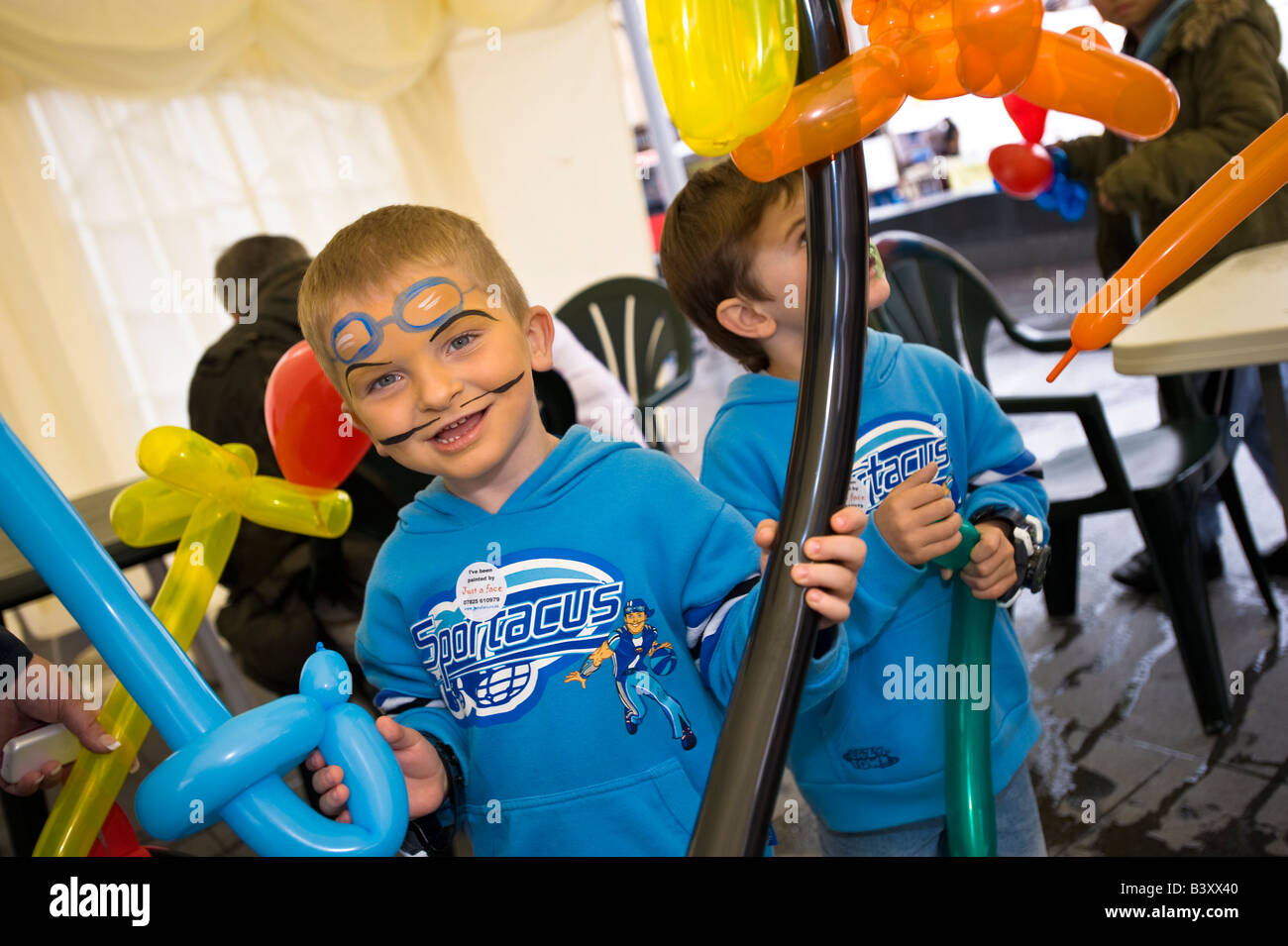 Face painting corner Acton Food Festival Acton W3 London United Kingdom ...