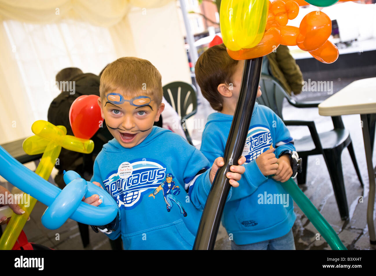 Face painting corner Acton Food Festival Acton W3 London United Kingdom ...