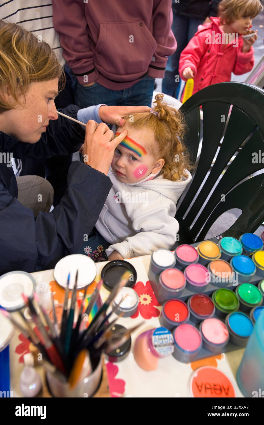 Face painting corner Acton Food Festival Acton W3 London United Kingdom ...