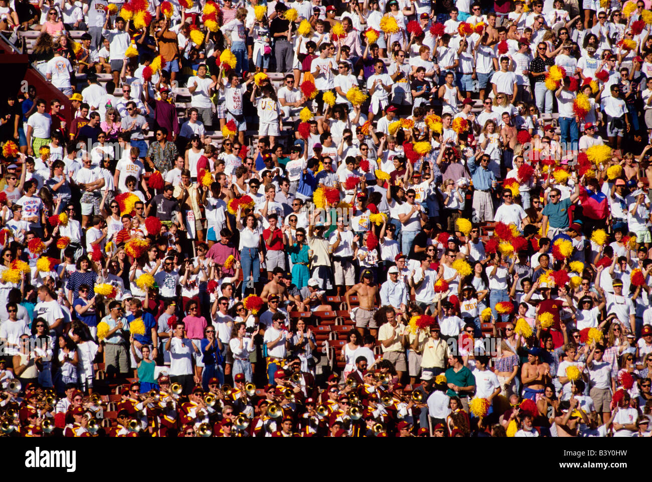 a crowd at a sports stadium Stock Photo - Alamy