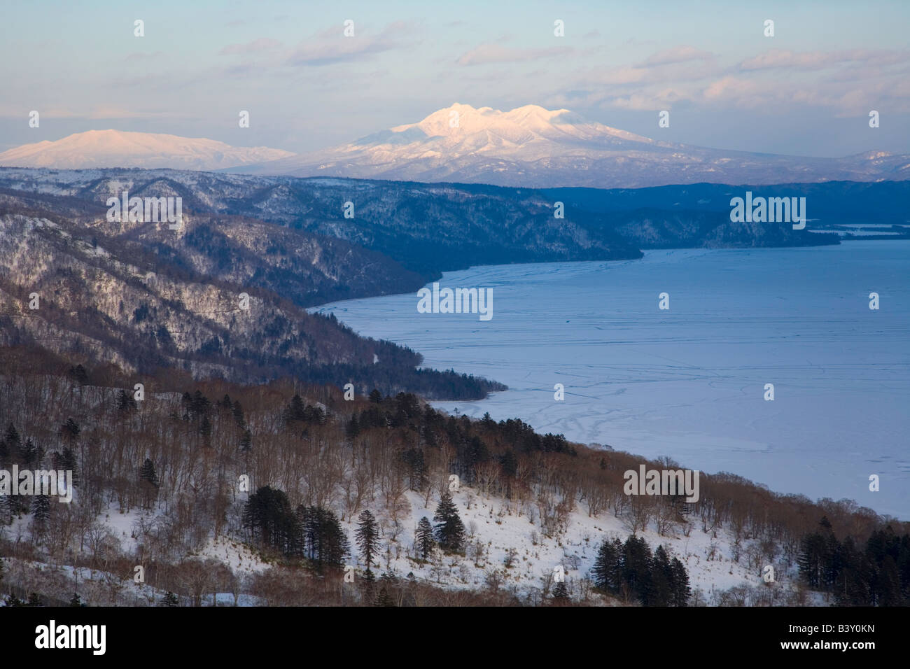 Akan national park volcano hi-res stock photography and images - Alamy