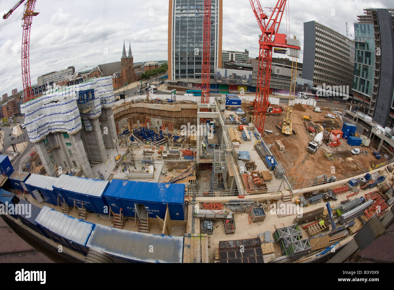 Construction of Snow Hill Offices in Birmingham - Currently rephased ...