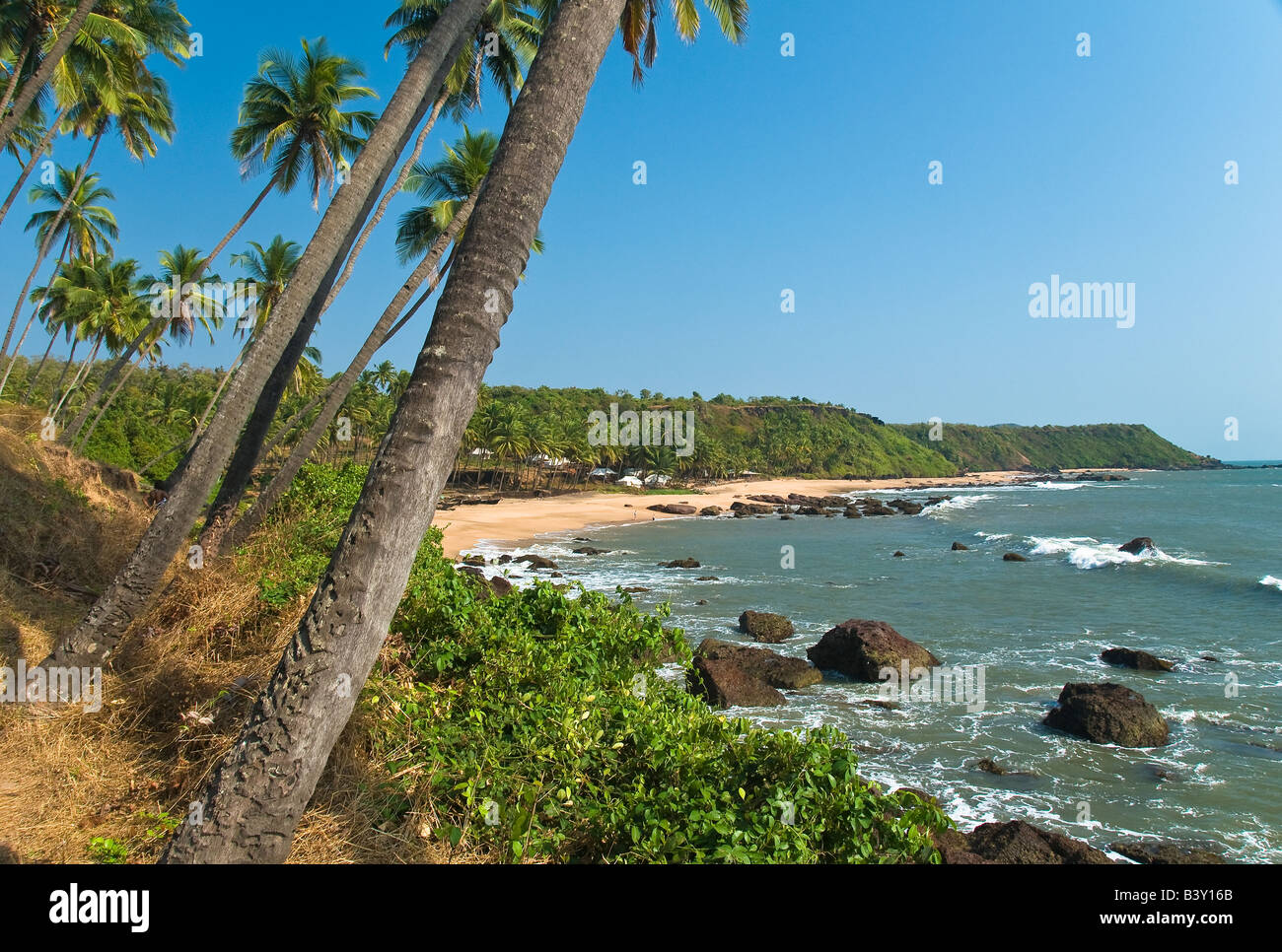 Scenic cola beach in canacona hi-res stock photography and images - Alamy