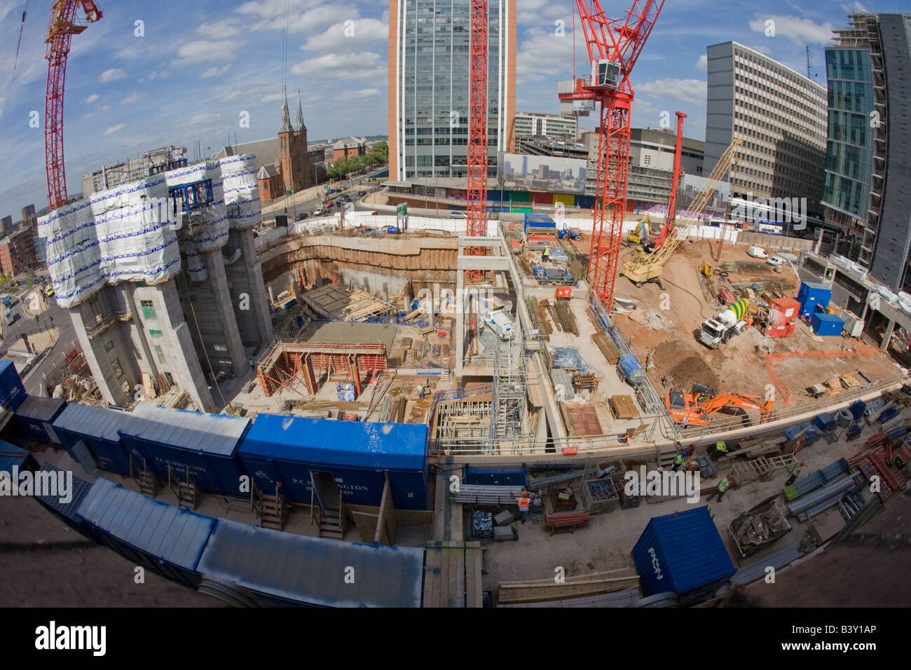 Construction of Snow Hill Offices in Birmingham - Currently rephased ...